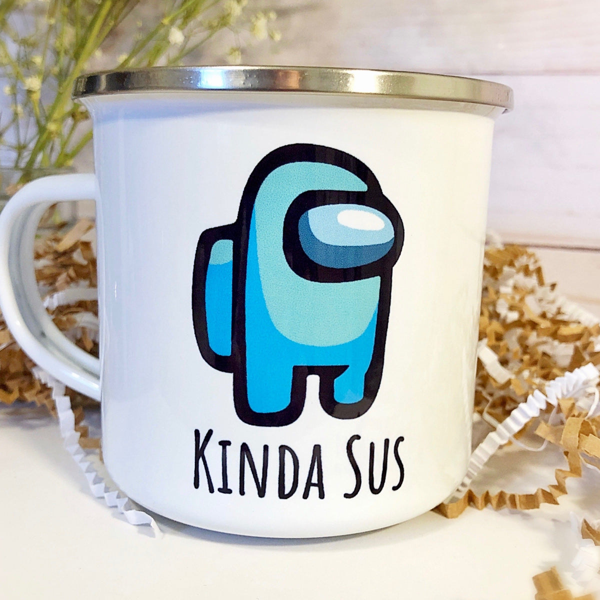 Kids Personalized Among Us Mug, Among Us Gift Ideas, 12 oz. Stainless ...